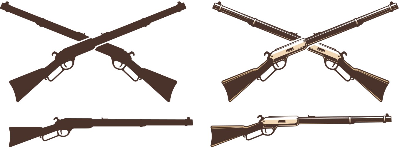 Winchester Rifle Vector Images (over 140)