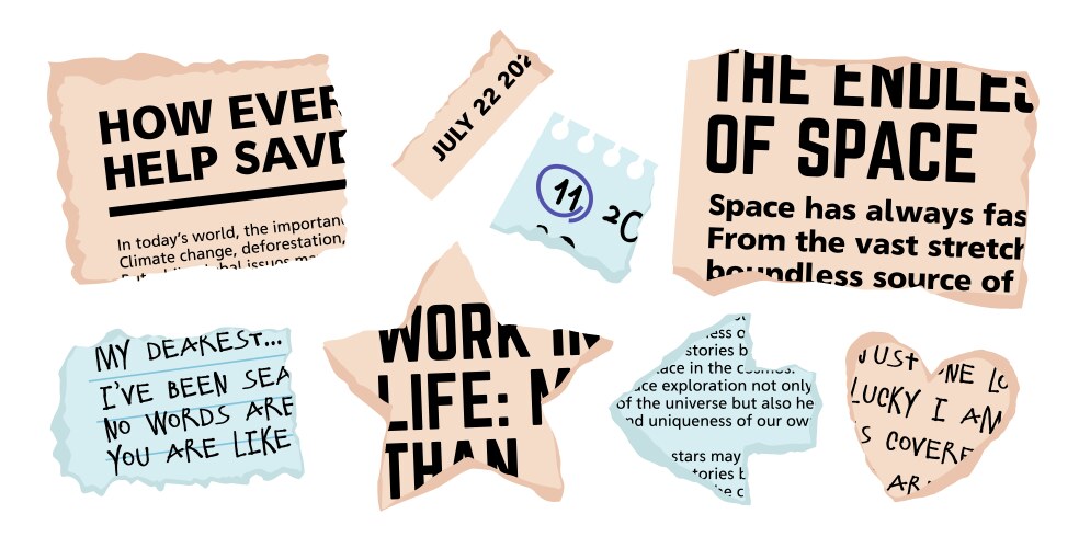 Newspaper Tear Vector Images (over 1,100)