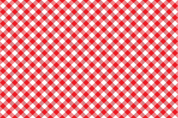 Pattern seamless gingham tablecloth Royalty Free Vector