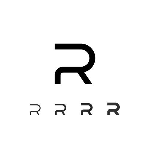 Letter R Bold Vector Images (over 1,600)