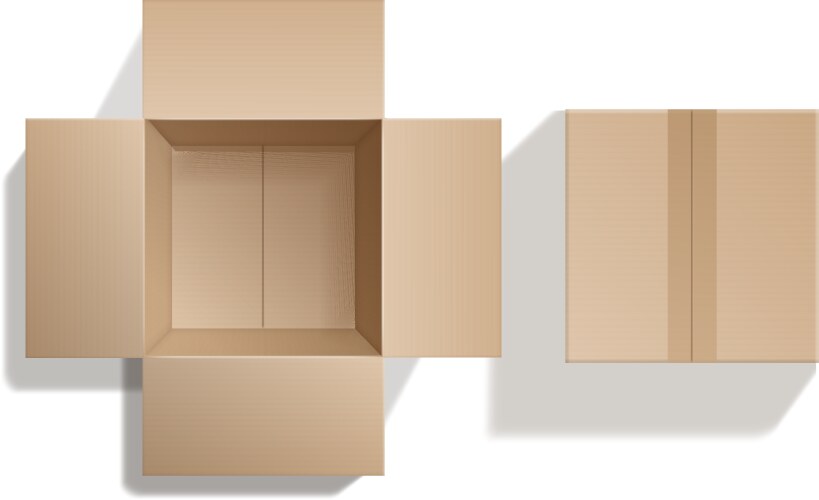 Realistic bed top front side view Royalty Free Vector Image