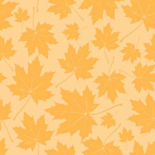 Vintage floral autumn fall seamless background Vector Image