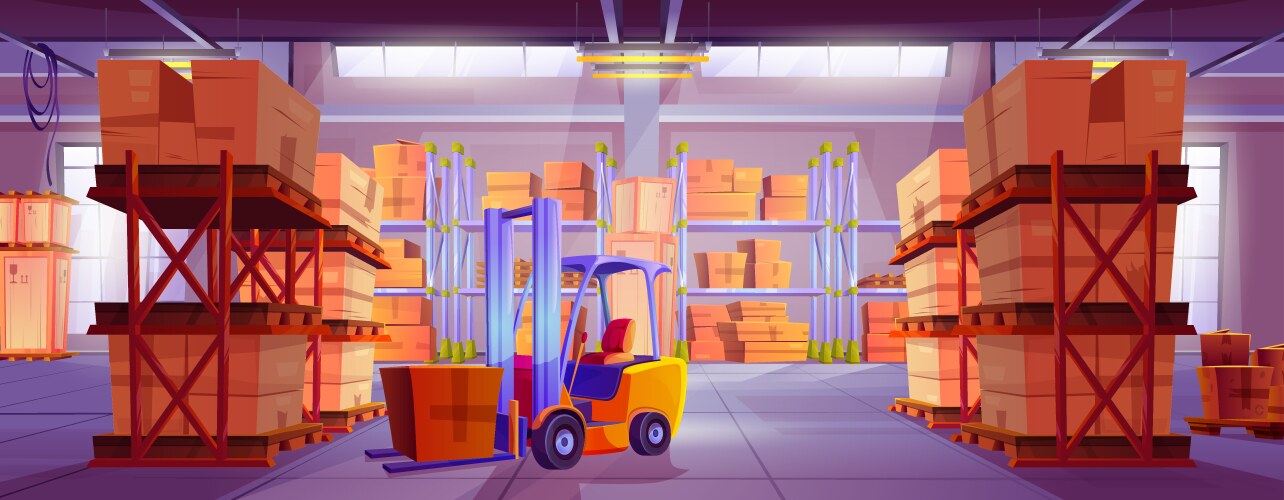Cartoon Forklift Vector Images (over 2,200)