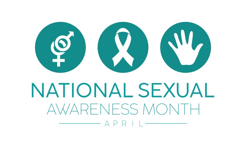 National sexual assault awareness month observed Vector Image