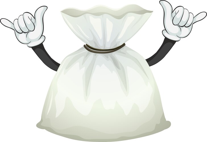 Small cosmetic pouch cartoon Royalty Free Vector Image