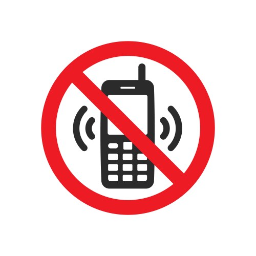 Mobile not Allowed Vector Images (over 1,100)
