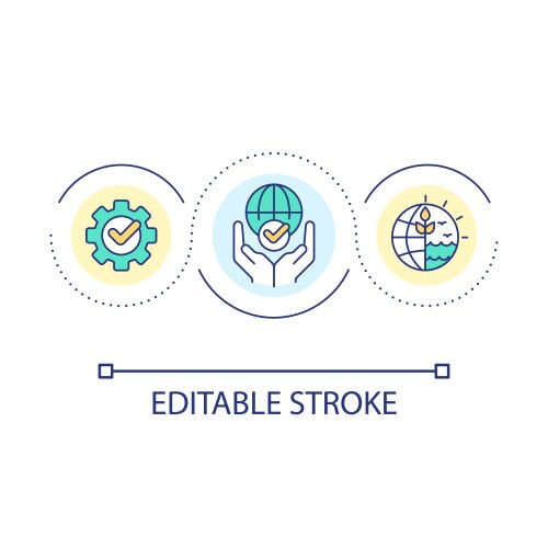 Sustainable development global goals corporate Vector Image