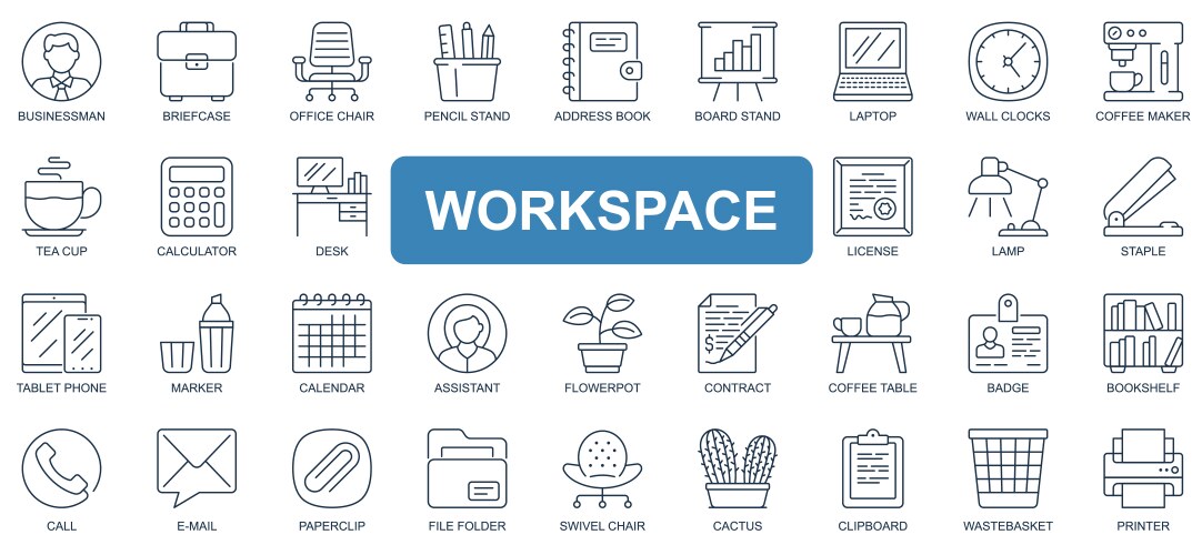 Workspace Vector Images (over 59,000)
