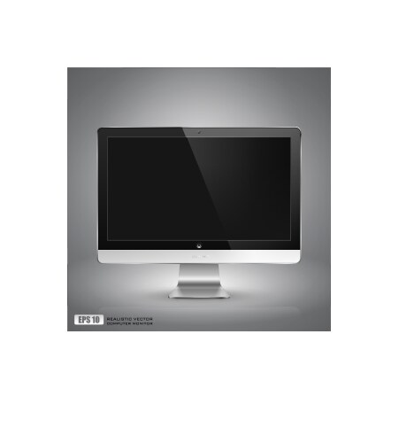 Old computer Royalty Free Vector Image - VectorStock