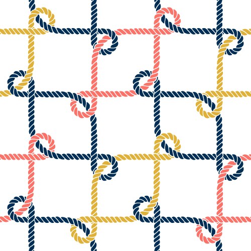 Seamless rope elements Royalty Free Vector Image