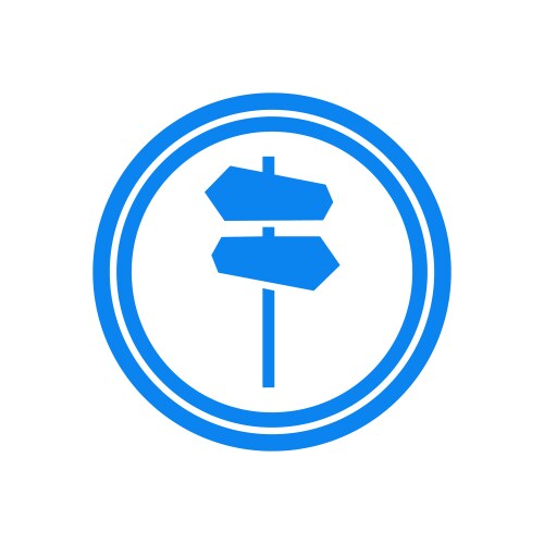 Off road compass logo icon Royalty Free Vector Image