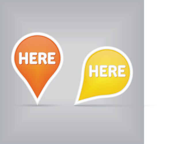 Sign here Royalty Free Vector Image - VectorStock