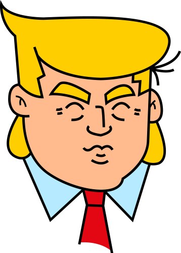 Trump hair Vector Images & Graphics for Commercial Use | VectorStock