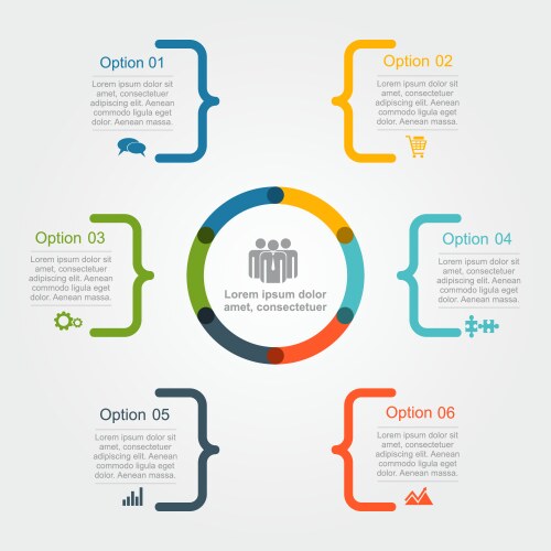 Abstract 3 steps road timeline infographic Vector Image Abstract 3 steps road timeline infographic Vector Image