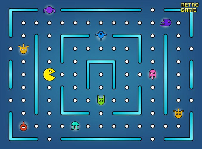 Pacman Vector Images (over 2,000)