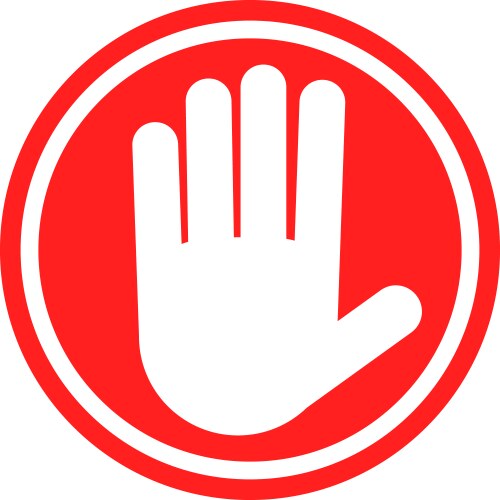 Chemical weapon warning hazard sign Royalty Free Vector