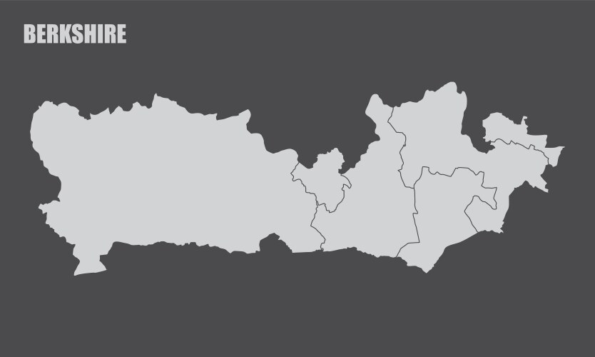 Berkshire Map Vector Images (60)