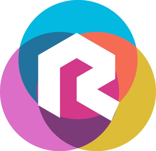 Abstract letter c logo icon design modern Vector Image