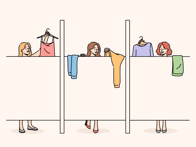 Girl Changing Clothes Vector Images (over 680)