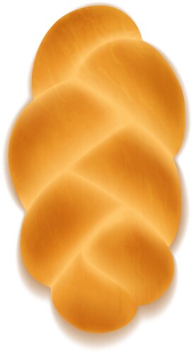 Round bread icon Royalty Free Vector Image - VectorStock