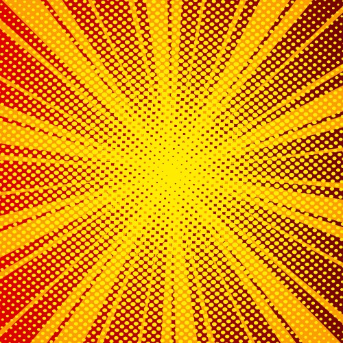 Colorful comics template Royalty Free Vector Image