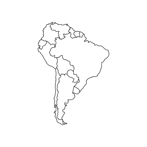 Cartoon Colombia Map Vector Images (93)