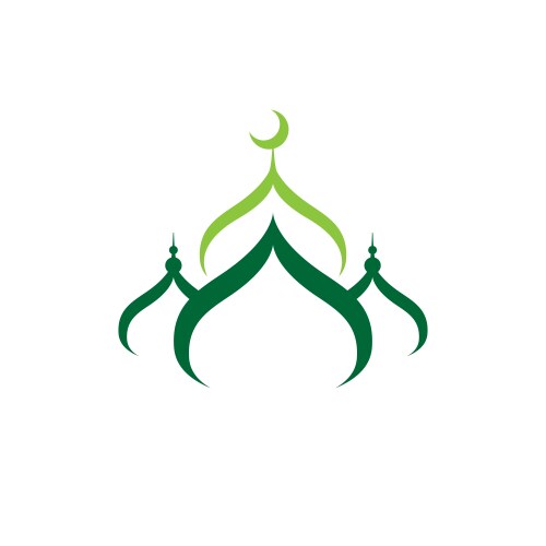 Masjid Cdr Logo Islamic Mosque Logo Vector Icon Stock Vector