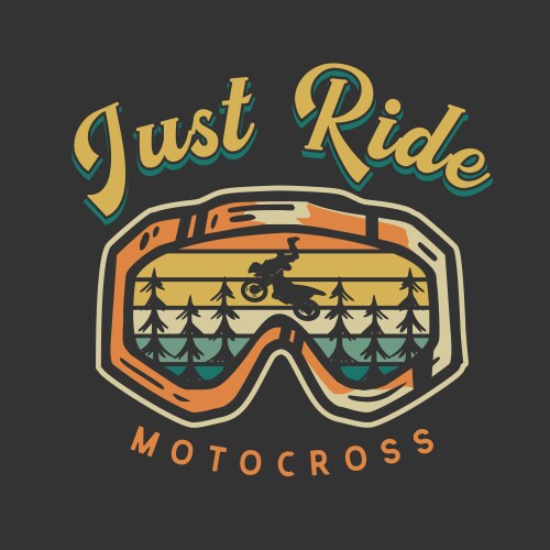 Eagle biker t-shirt design color version Vector Image