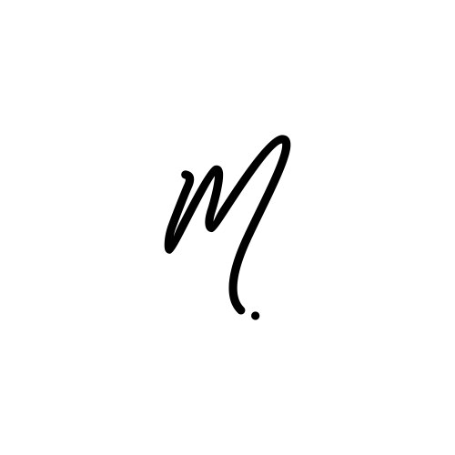 M Letter Signature Vector Images (over 8,000)