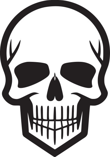 Skull Front Facing Vector Images (over 2,200)