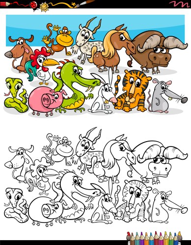 Preschool Kids Black and White Clip Art Vector Images (over 1,700)