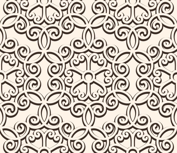 Vintage pattern wallpaper seamless background Vector Image