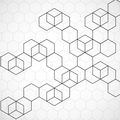 Abstract geometric background with cubes – Royalty-Free Vector ...