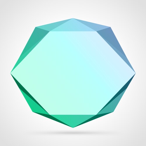 Abstract modern shape Royalty Free Vector Image