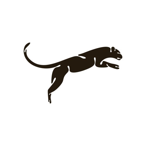 Cheetah logo icon Royalty Free Vector Image - VectorStock