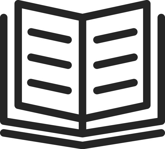 Open Book Silhouette Vector Images (over 10,000)