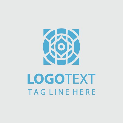 Mosaic logo Royalty Free Vector Image - VectorStock