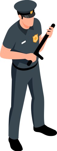 Police officers in tactical gear riot policemen Vector Image