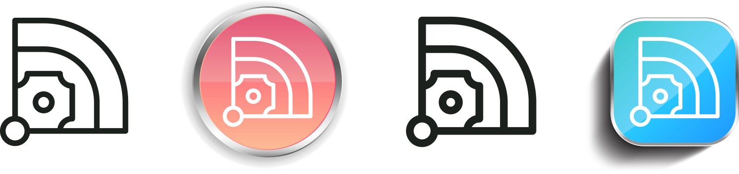 Baseball helmet icon thin linear regular Vector Image