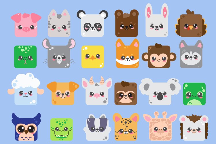 Square Cartoon Vector Images (over 90,000)