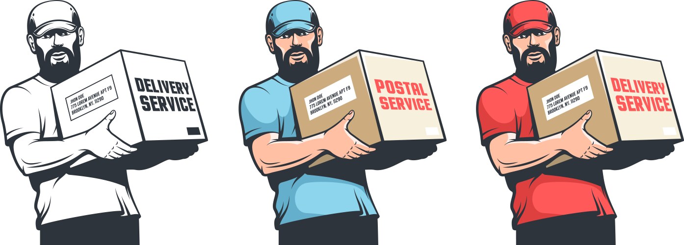 Delivery Man Vector Images (over 58,000)