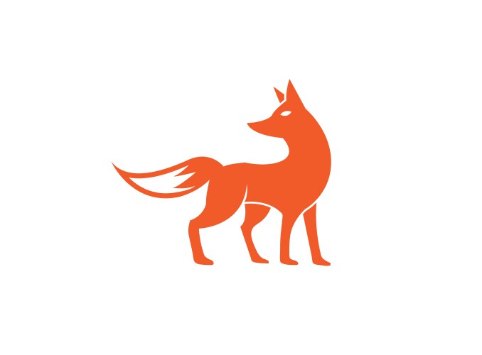 Fox terrier logo Royalty Free Vector Image - VectorStock