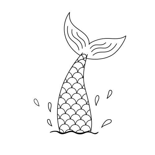 Mermaid Outlines Vector Images (over 2,300)