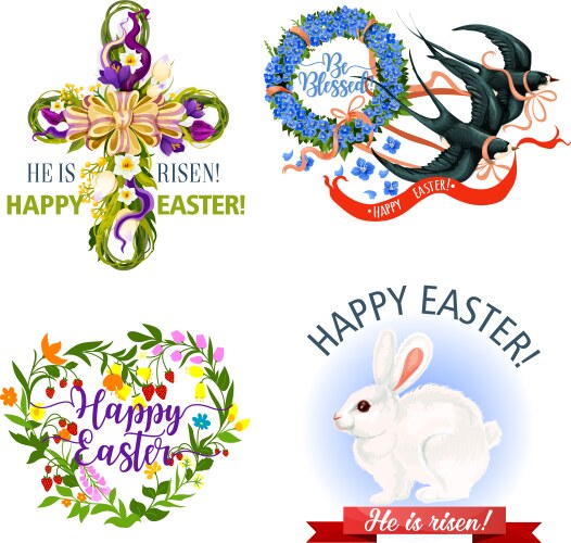 Easter eggs Royalty Free Vector Image - VectorStock