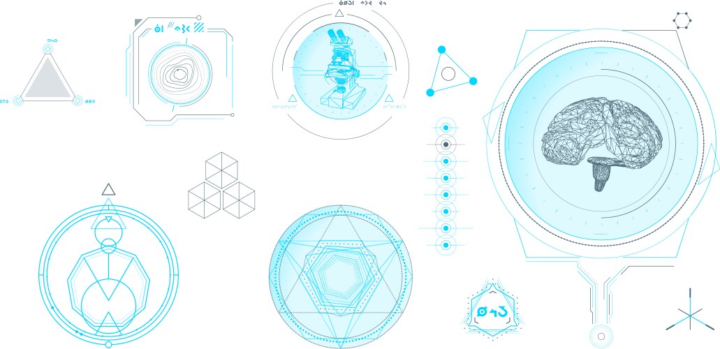 Elements for infographic Royalty Free Vector Image