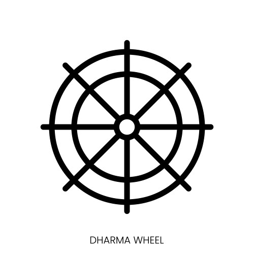Dharmachakra Dharma Wheel Vector Images (over 520)