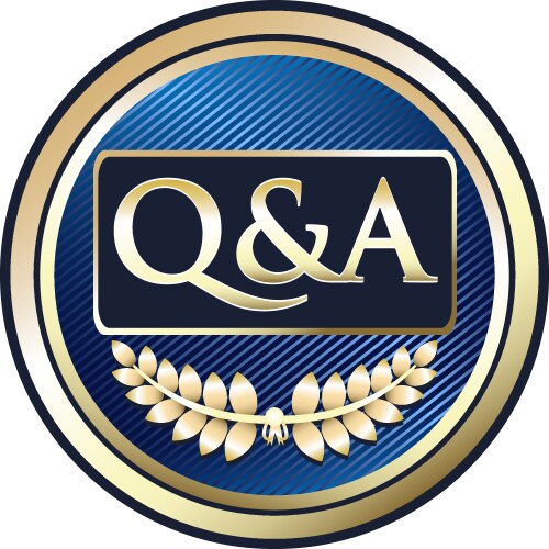 Multiple question and answer banner to make Vector Image