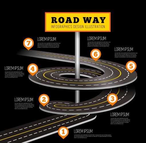 Highway Milestone Vector Images (86)