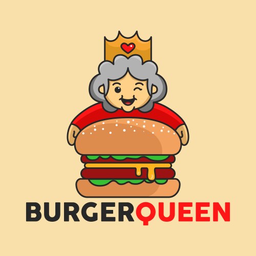 Burger Queen Vector Images (47)