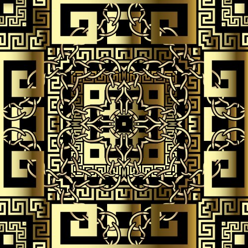 Versace Chain Pattern Vector Images (49)
